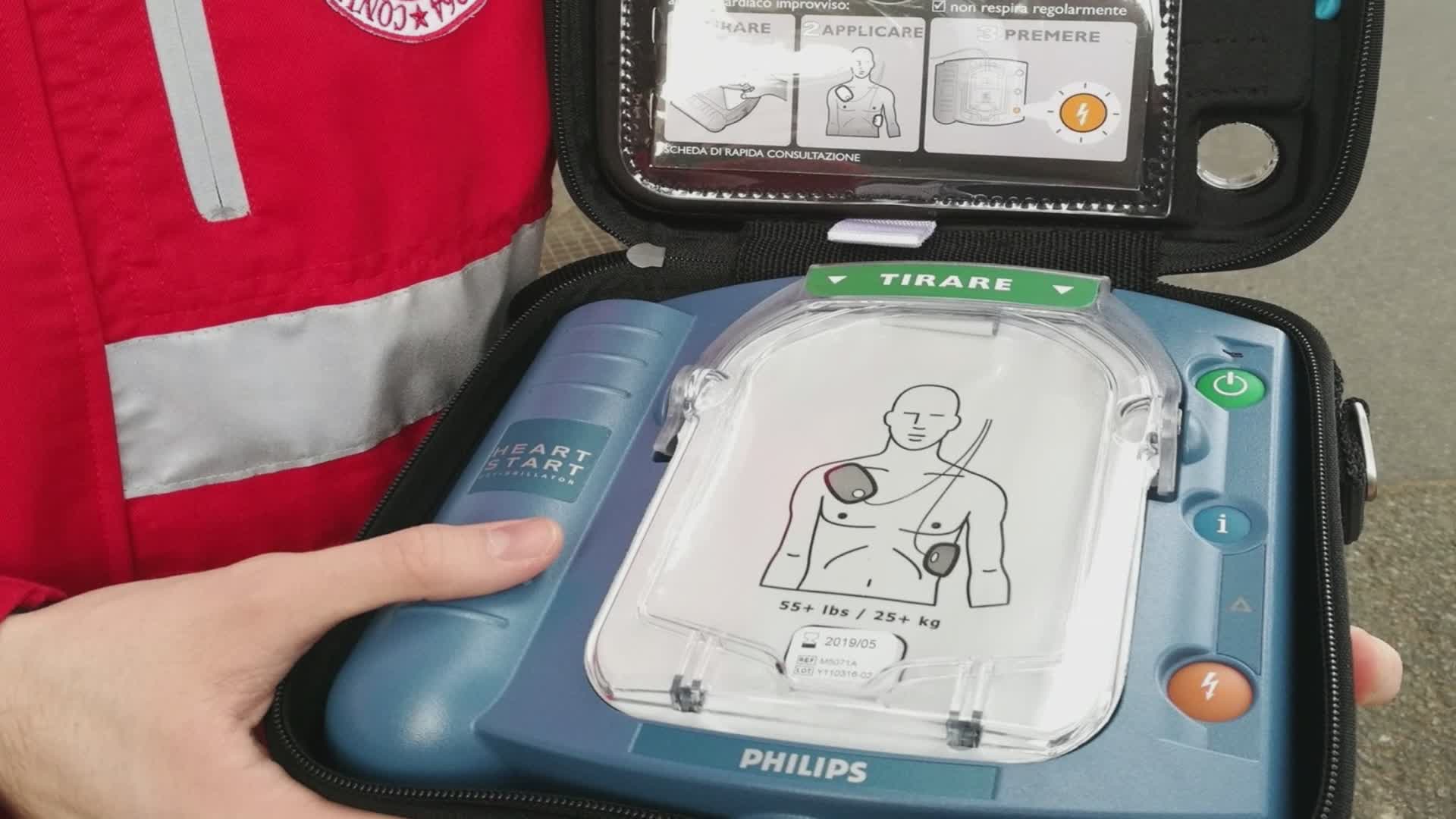 Nuovi defibrillatori in luoghi strategici - TVL