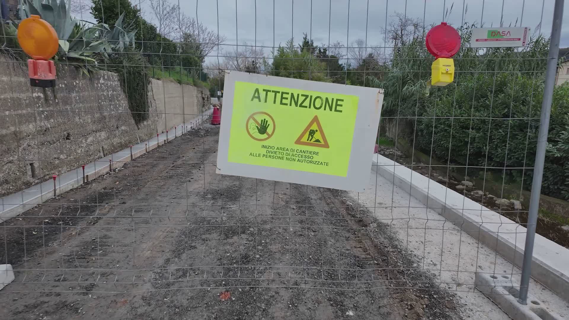 Strada di Lucciano ancora chiusa, denuncia dell'opposizione - TVL